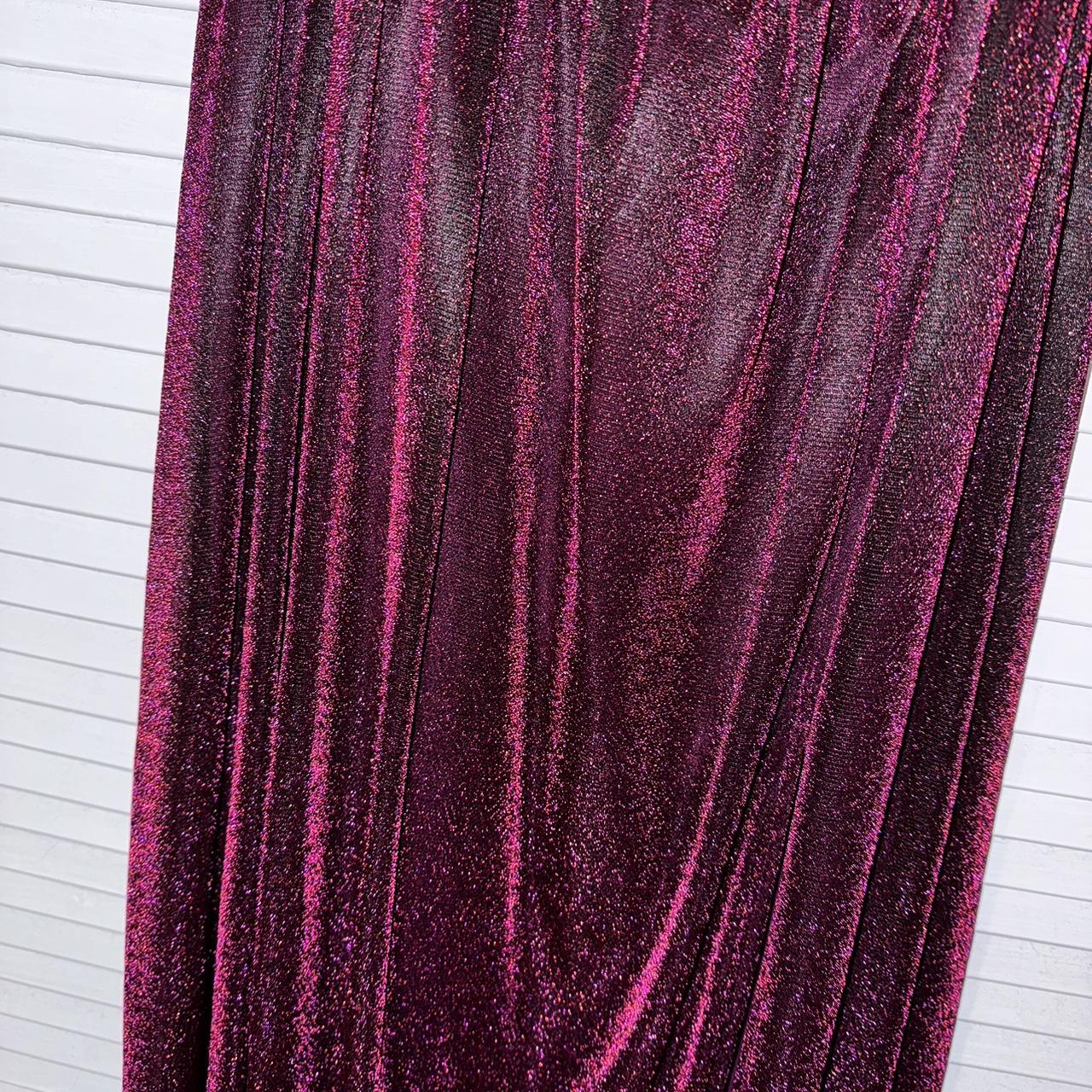 🥀 PROM DRESS 🥀 sparkly deep cranberry color... - Depop