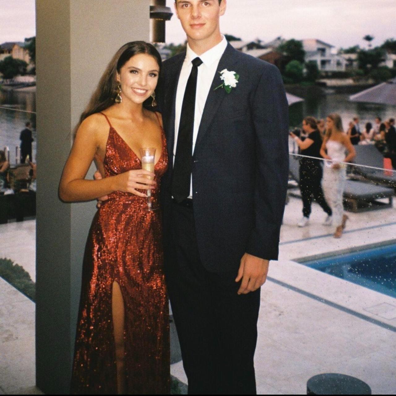 Abyss By Abby Encore Dress The most beautiful rust/... | Depop