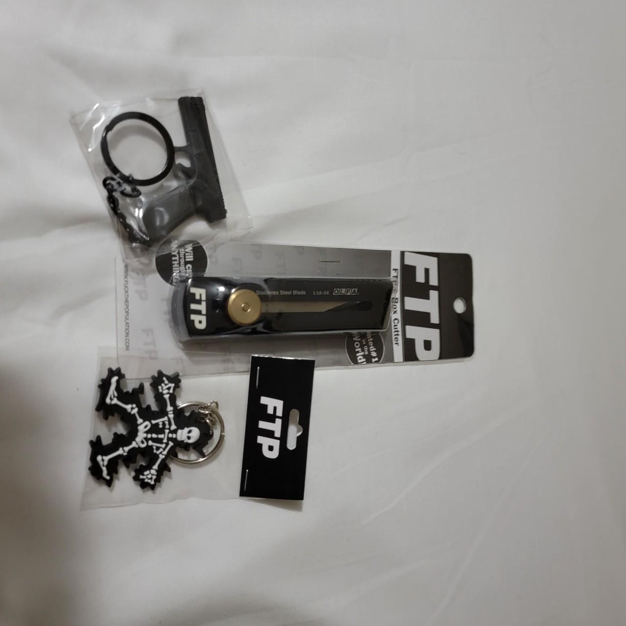 Ftp Ftp Ftp box cutter Ftp key chain chains Ftp pins - Depop