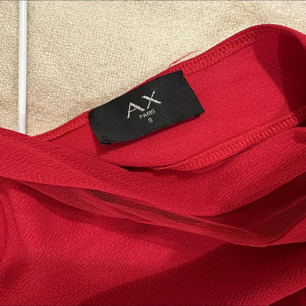 AX Paris red midi dress Mesh and cut out back... - Depop