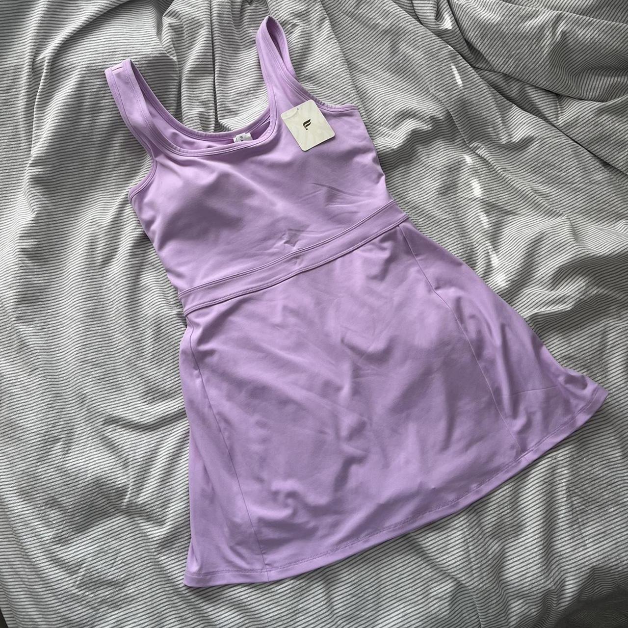 purple fabletics sporty built-in short dress 🧘🏻‍♀️ has... - Depop