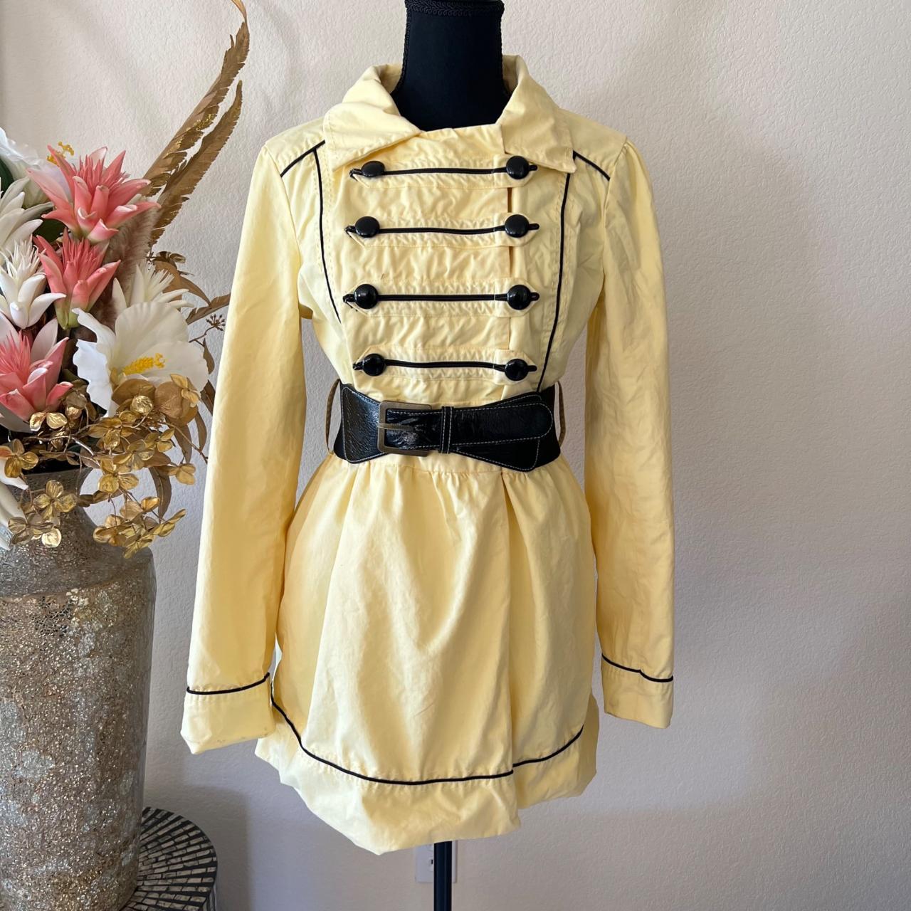 Y2K Candies Vintage Military Inspired Retro Yellow... | Depop