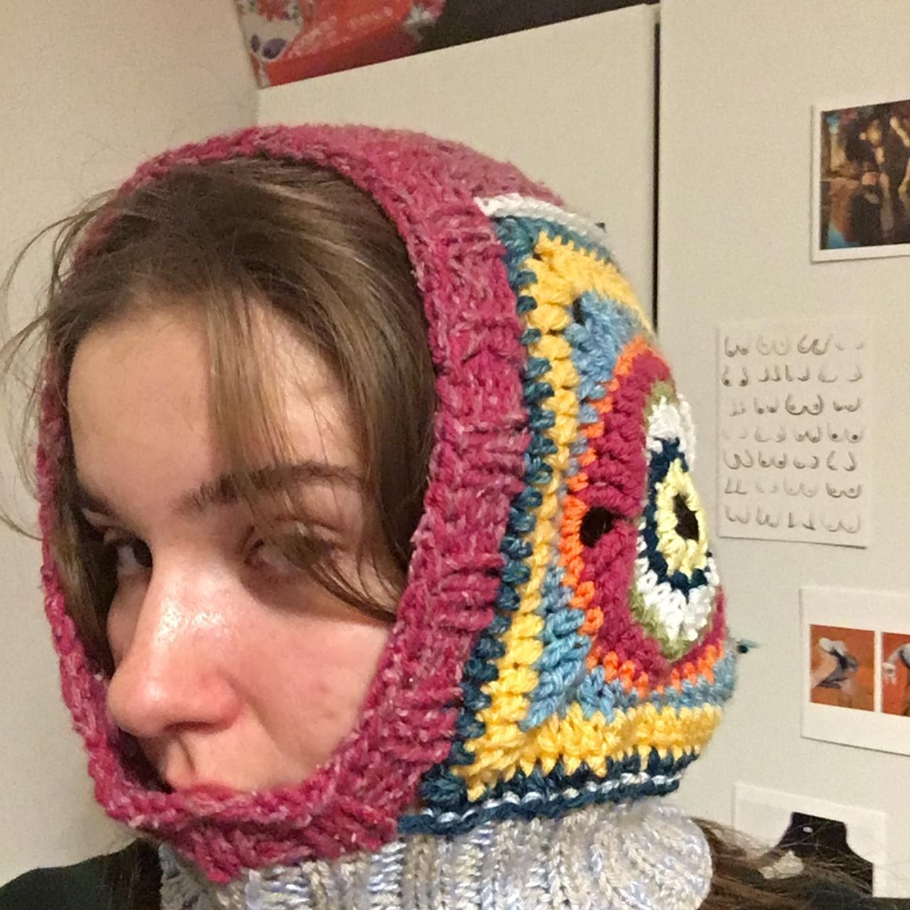 HANDMADE EYE BALACLAVA/HOOD Perfect for winter days... - Depop