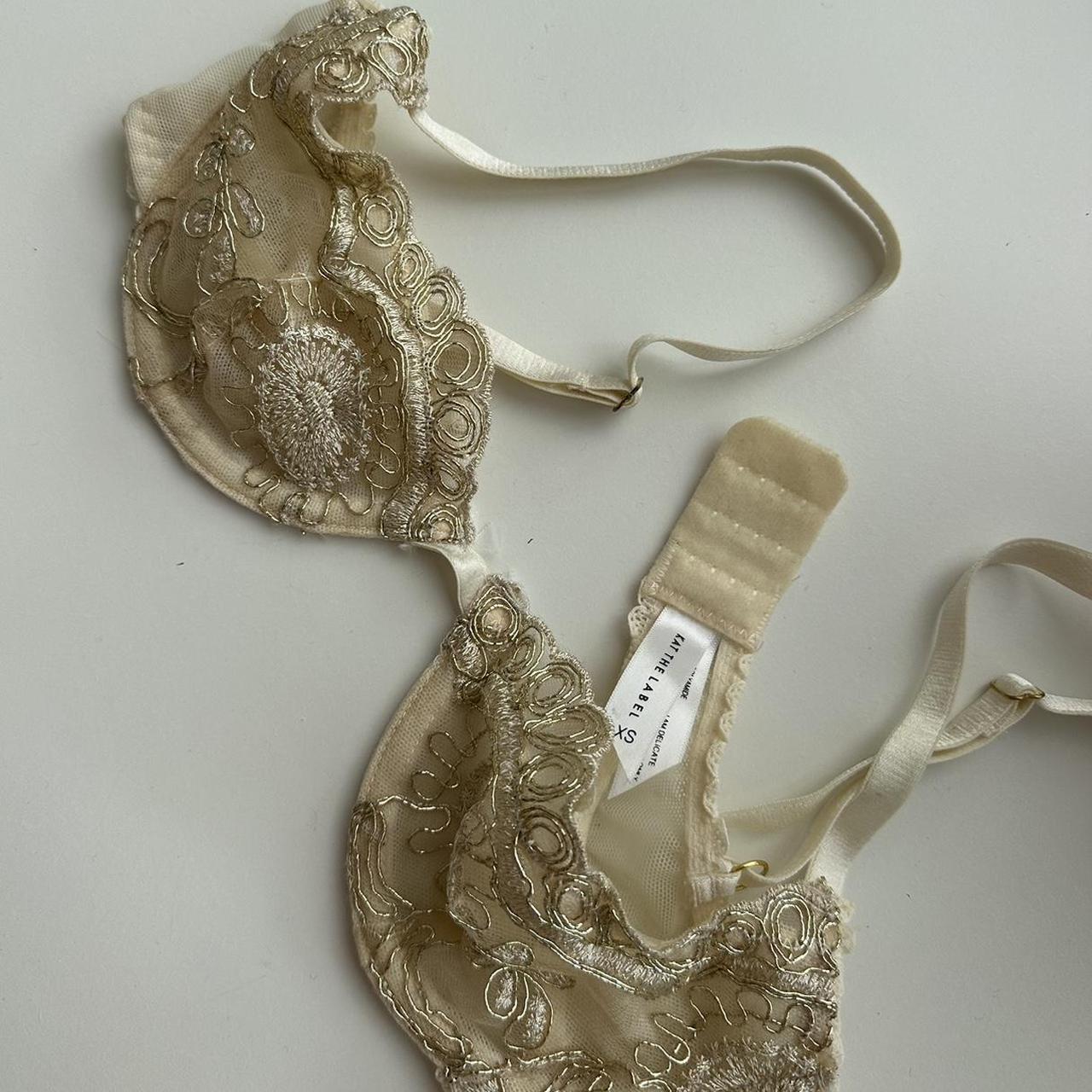 Cute Kat the Label bralette size XS worn a few times... - Depop