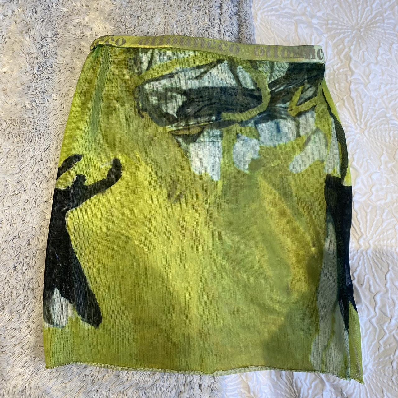 Green mesh co ord set Does not come with... - Depop