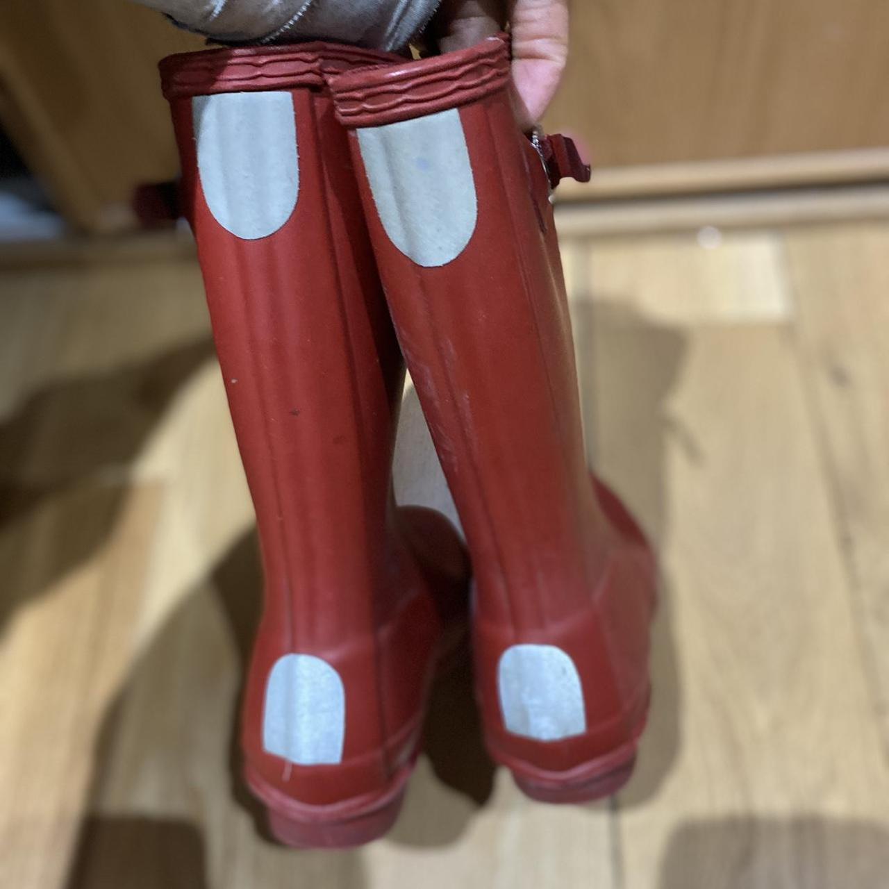 Hunter wellies Kids UK12, used Listed in other... - Depop