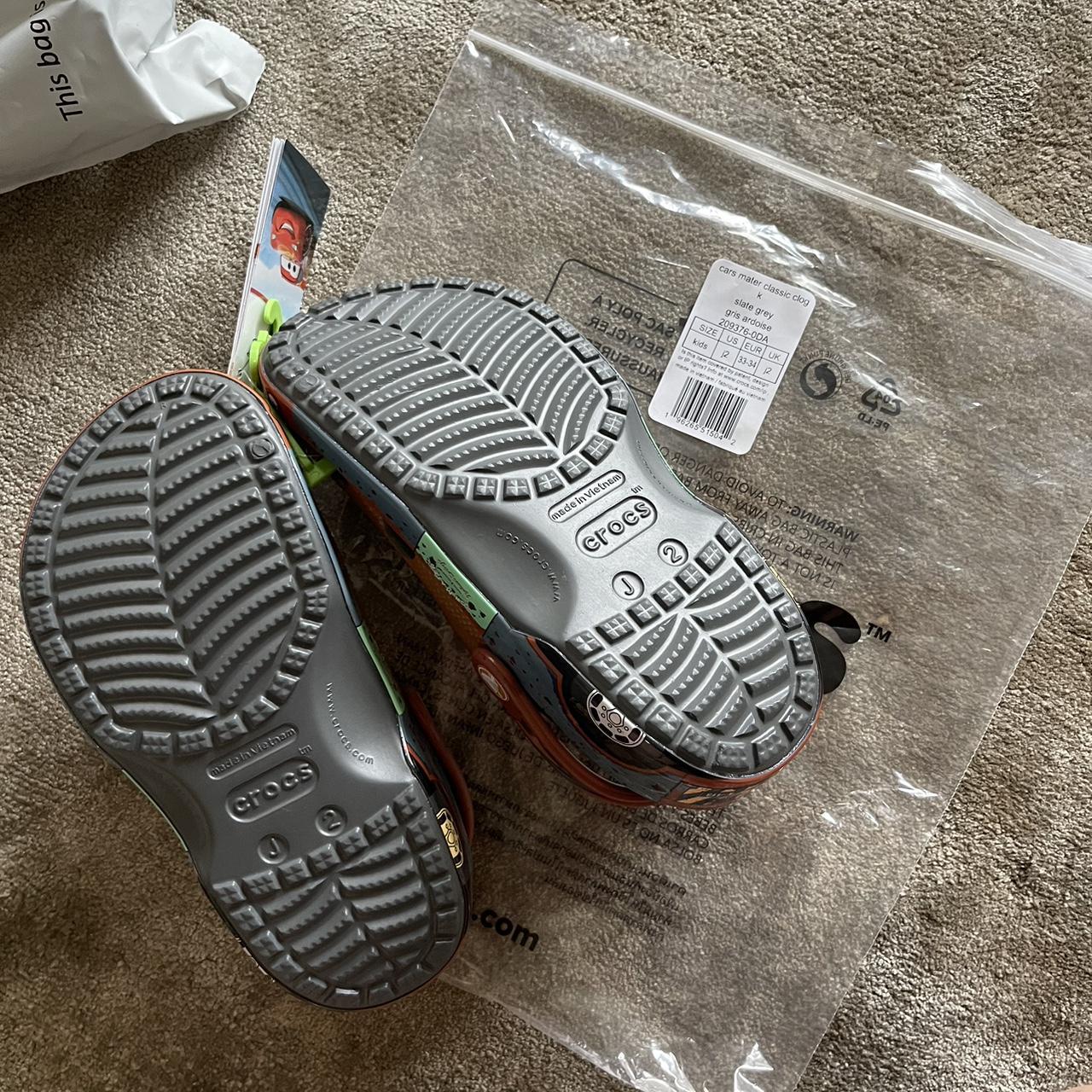 Mater X Crocs Junior size 2 Brand new with proof... - Depop