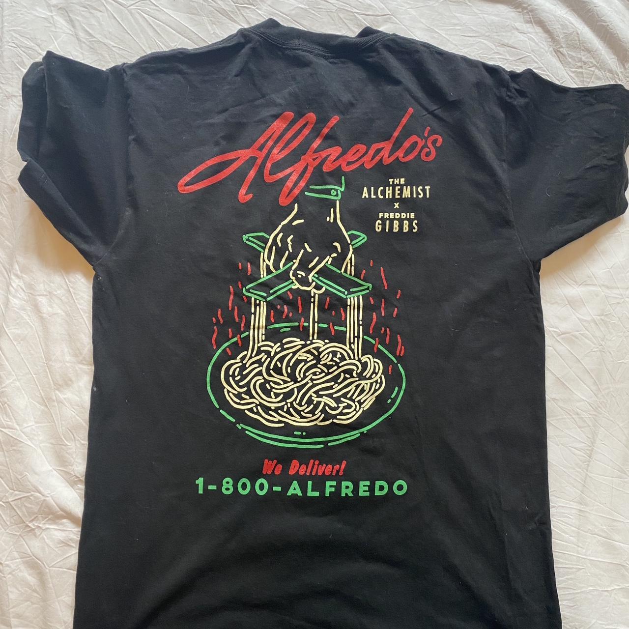 Freddie Gibbs x The Alchemist Alfredo T-shirt... - Depop