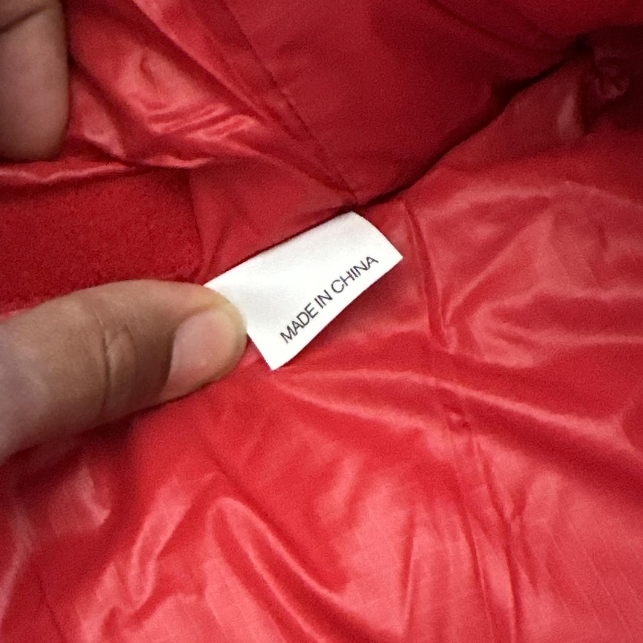 SUPREME DRAGON REVERSIBLE PUFFER JACKET SIZE:... - Depop