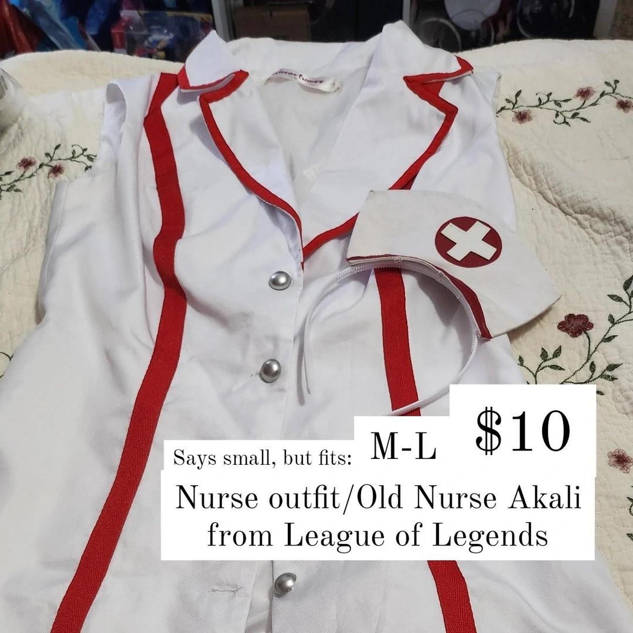 Old version of Nurse Akali cosplay or Nurse... - Depop