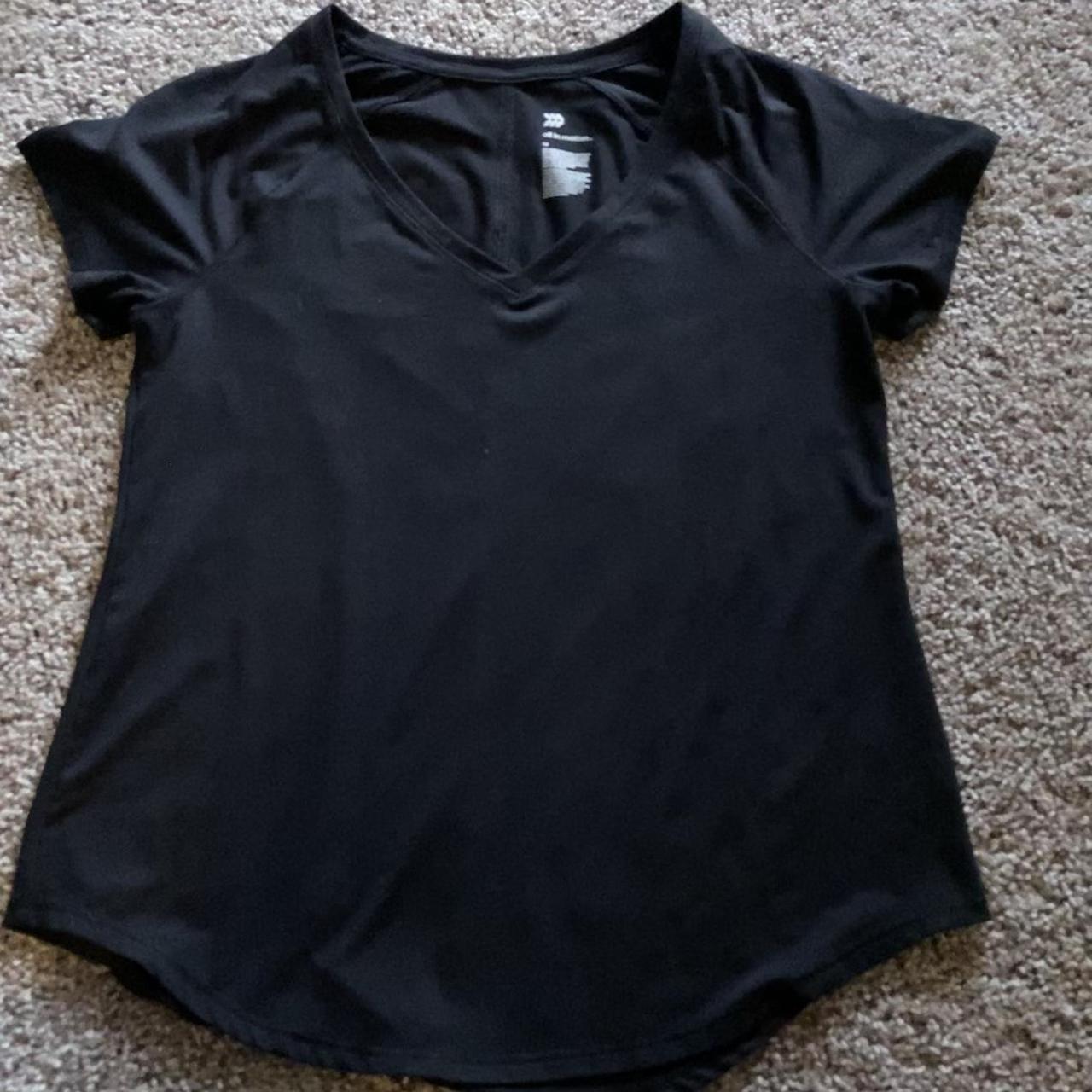 M All In Motion black workout shirt Worn once,... - Depop
