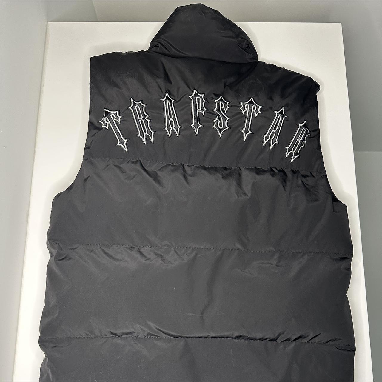 TRAPSTAR BLACK GILET SIZE... - Depop