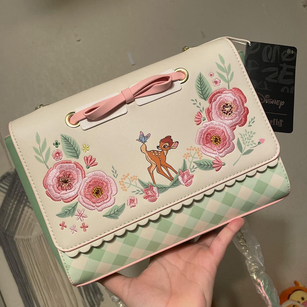 Pastel color Bambi Loungefly Crossbody. Brand new,... - Depop