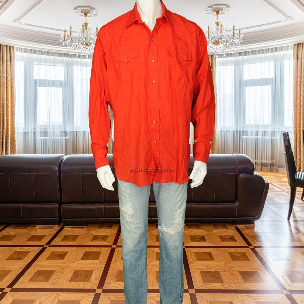 Dive into the bold essence of Panhandle Slim's red... - Depop