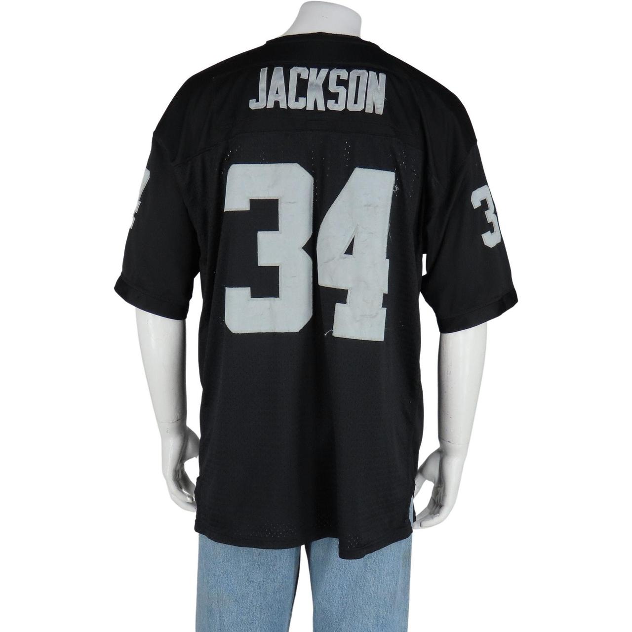 Nike On Field Bo Jackson 34 Raiders Black NFL... - Depop