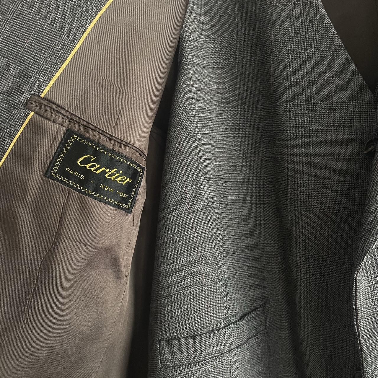 Vintage Cartier Blazer and vest Fit to a size large... - Depop