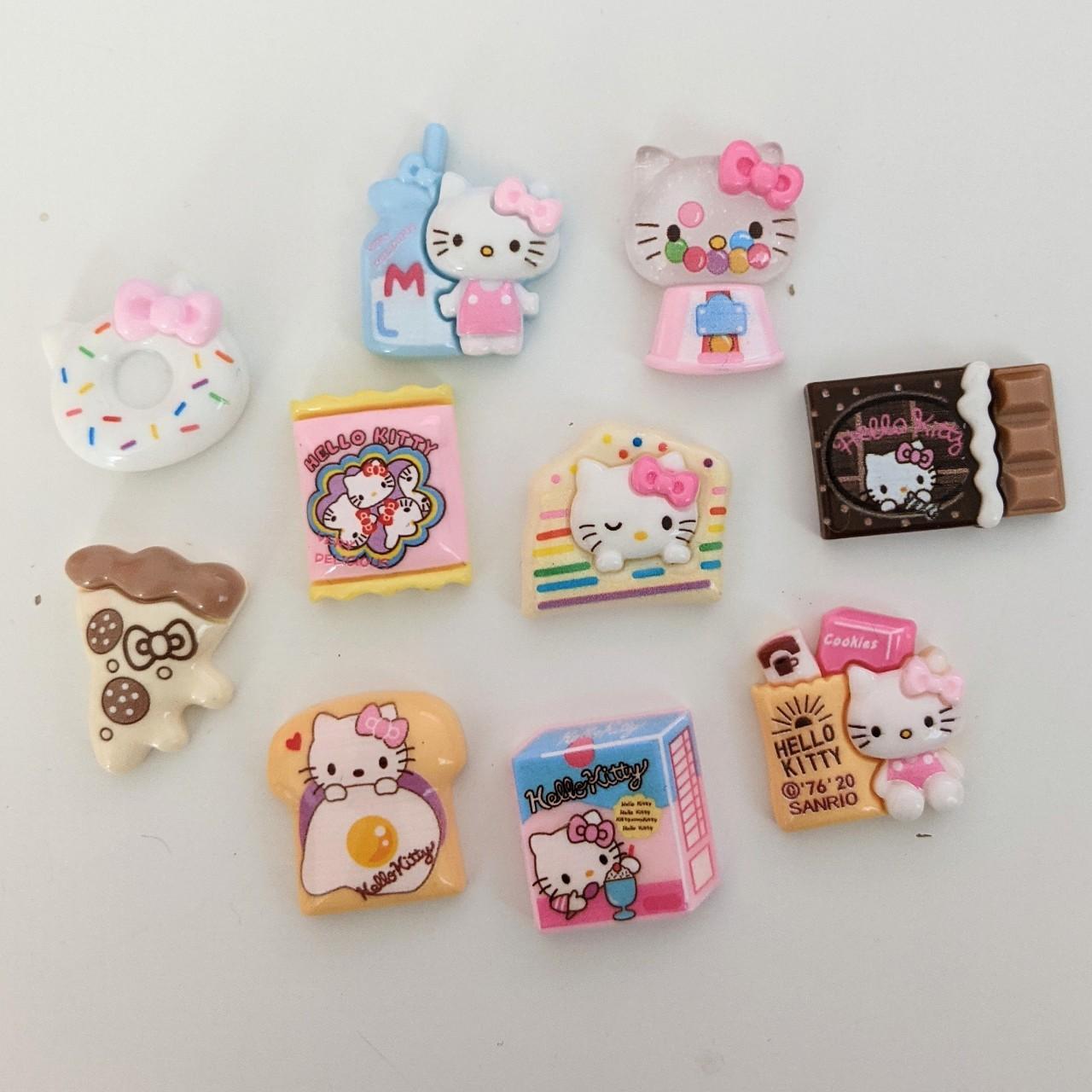 hello Kitty snacks magnets!😊😊💖 10 pieces strong... - Depop