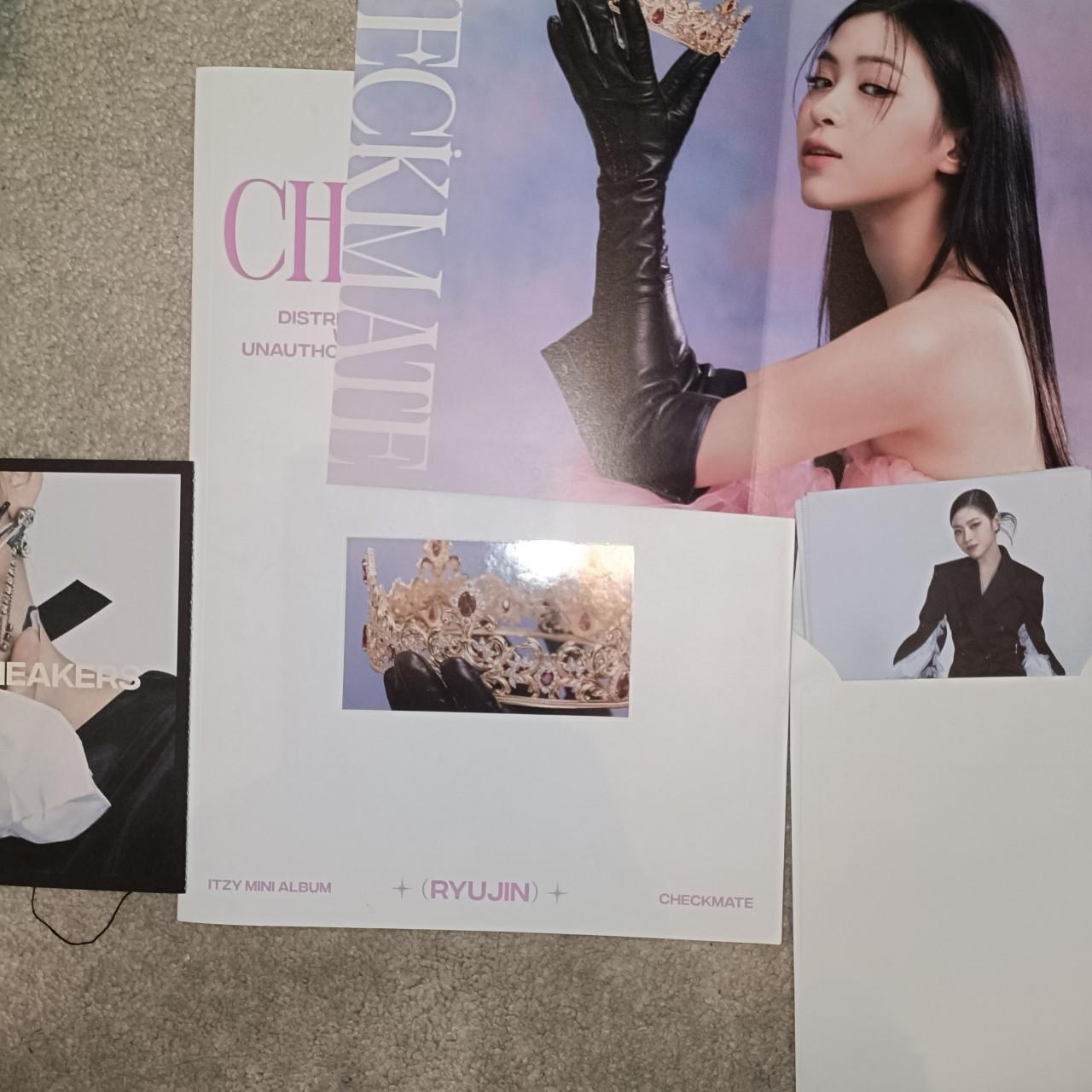 Itzy Checkmate Ryujin version with no... - Depop