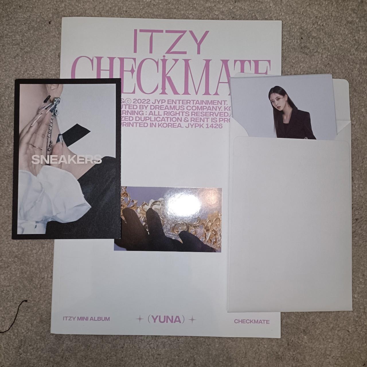Itzy Yuna checkmate Album with no photocards... - Depop
