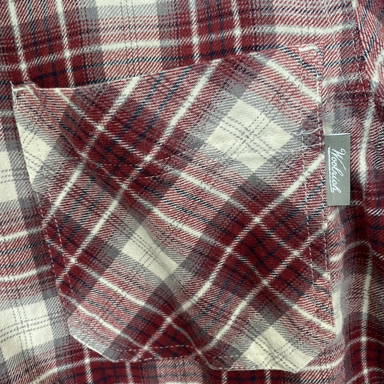 Woolrich flannel in a bursting mulberry color! Men’s... - Depop