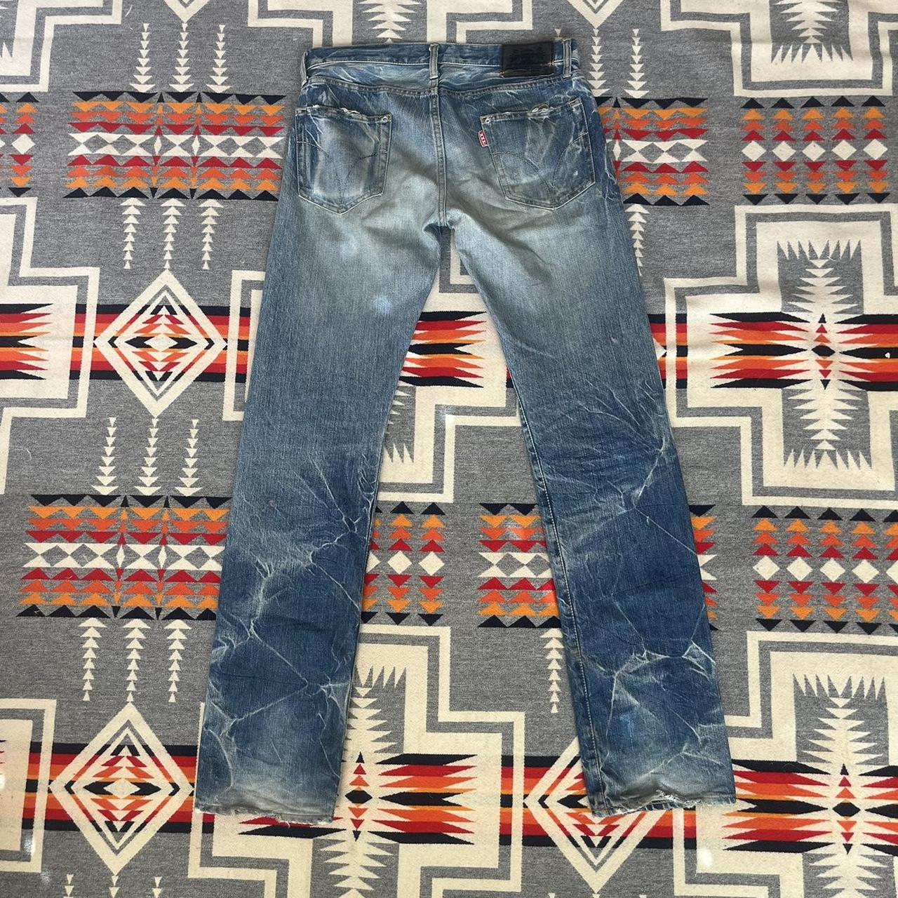 Hysteric Glamour Men's Blue Jeans | Depop