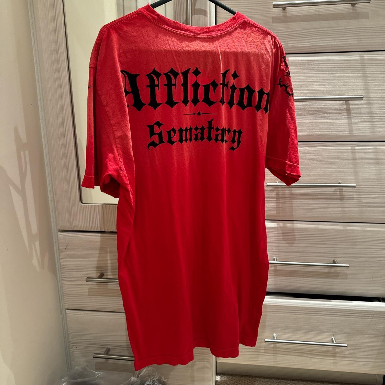 GRAILL Affliction x Sematary Crows T-shirt Men’s... - Depop