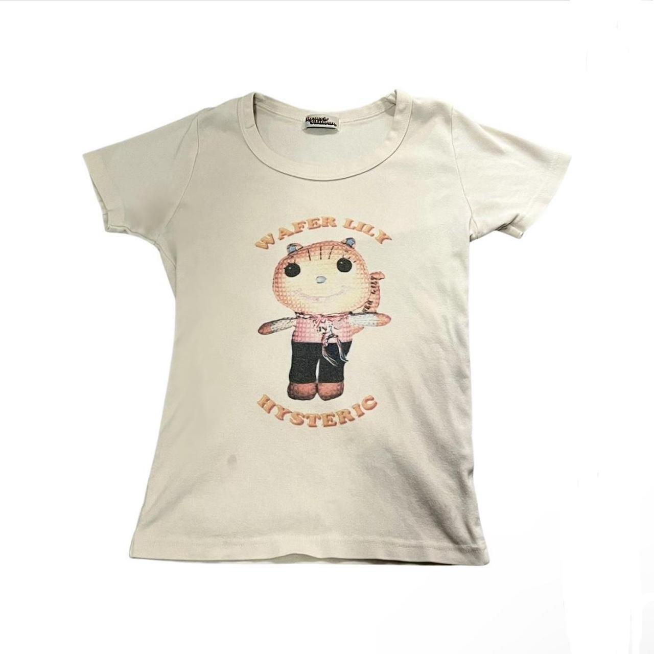 hysteric glamour wafer lily baby tee shirt. repop,... - Depop