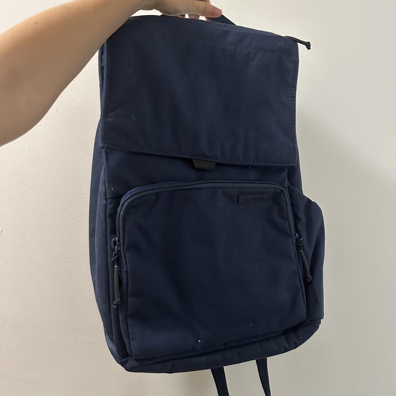 Brevite Backpack in Navy Only used once! - Depop