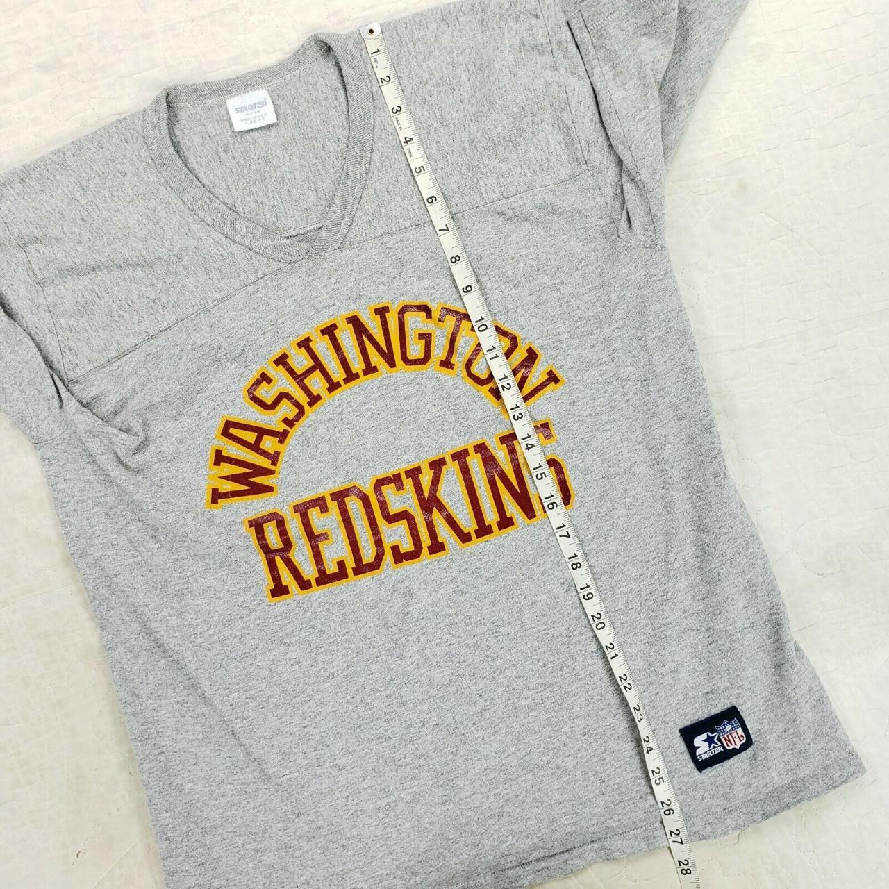 Vintage Washington Redskins Starter Jersey T-Shirt... - Depop