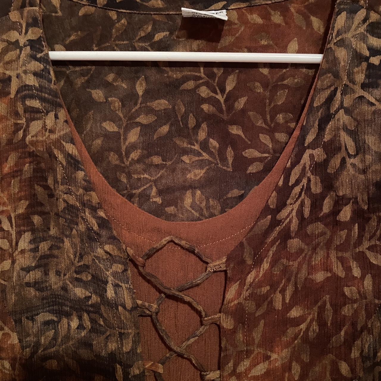 renaissance queen vibes dres 🌿 drawstring to tighten... - Depop