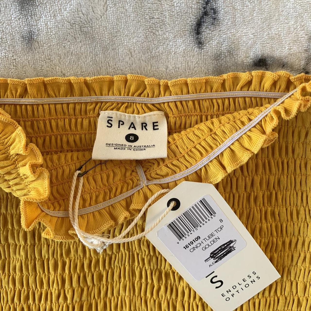 Yellow tube top, never worn 💛🧡 Perf... - Depop