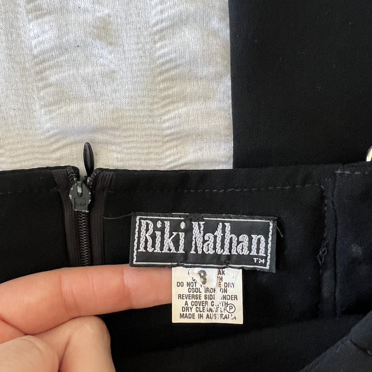 Riki Nathan flare leg - beautiful satin formal... - Depop