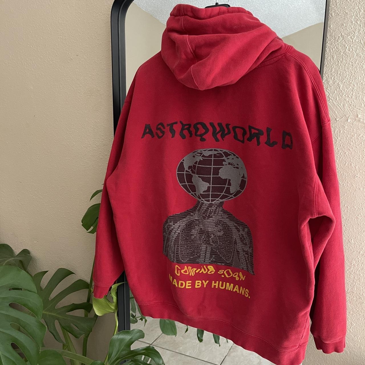 Travis Scott Astroworld Tour Merch Hoodie (Rolling... - Depop