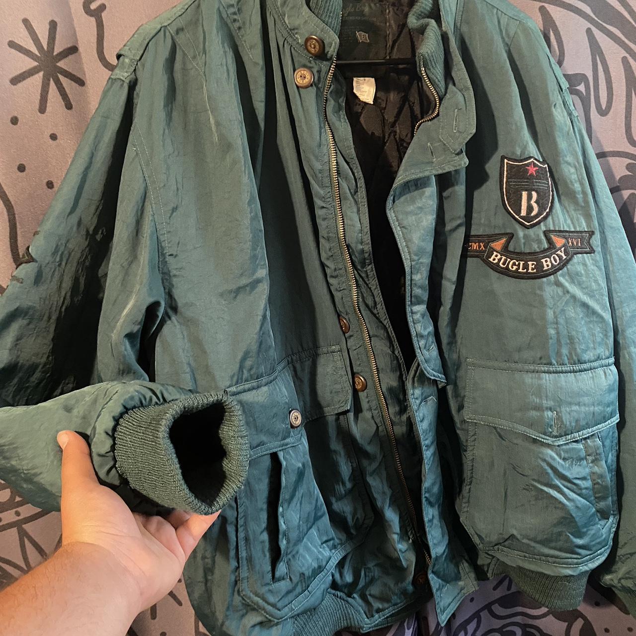 Vintage Bugle Boy 80’s bomber airborne jacket like... - Depop