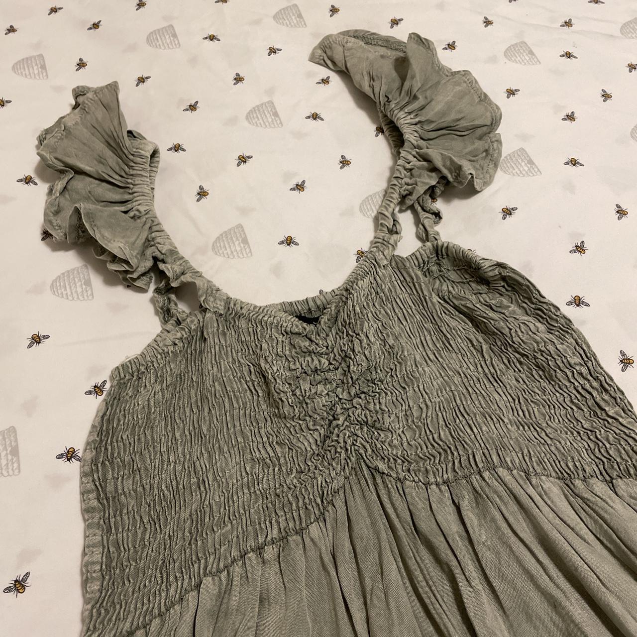 Raviya Women's Green Dress | Depop