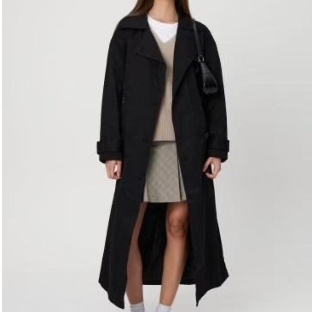 Glassons Longline Classic Trench Coat XS Never... - Depop