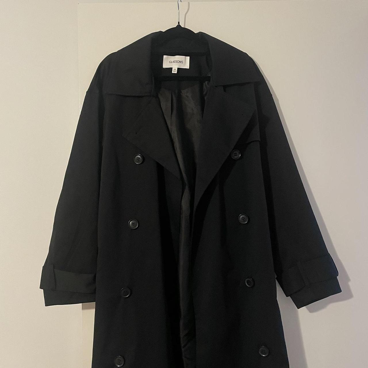 Glassons Longline Classic Trench Coat XS Never... - Depop