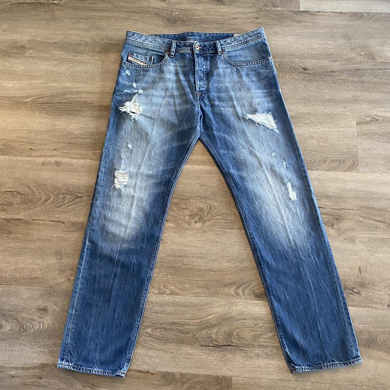 Diesel Industries regularl slim buster jeans Sz... - Depop