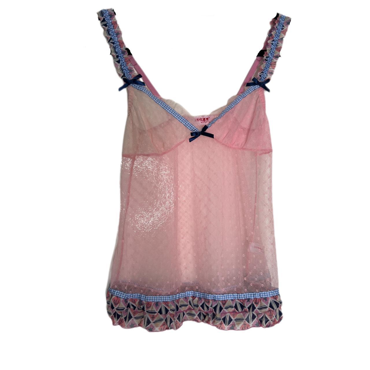 🌸🦋 Japanese Ethereal Pastel Light Pink Morute... - Depop