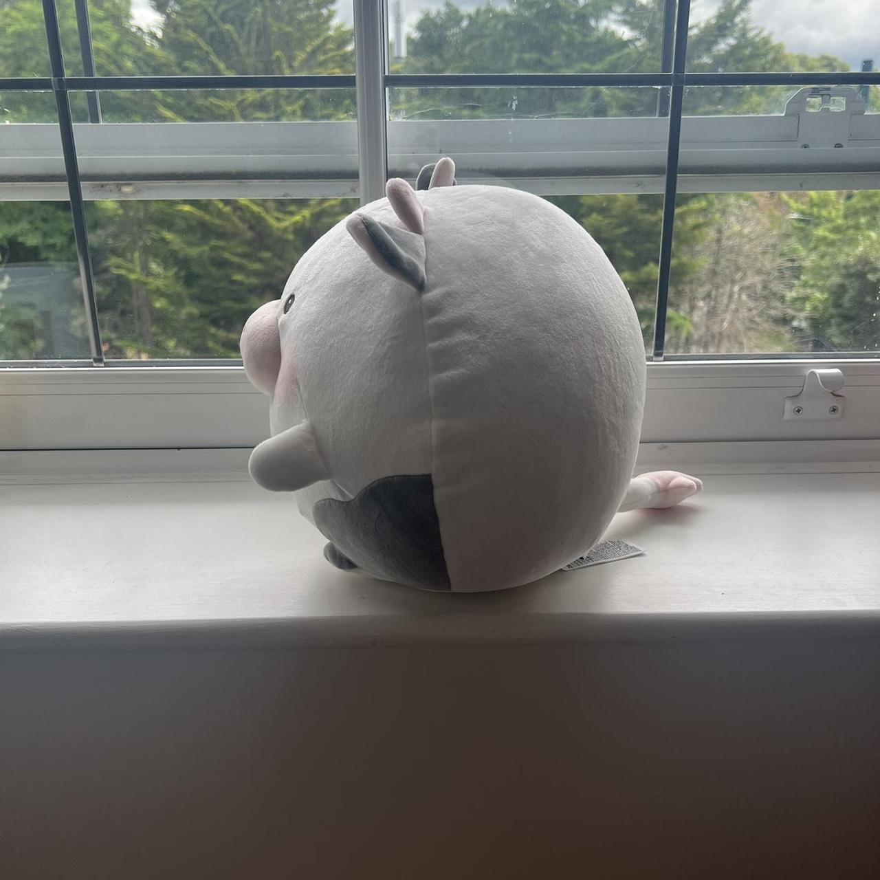 giant MINISO cow plush stuffed animal with star... - Depop