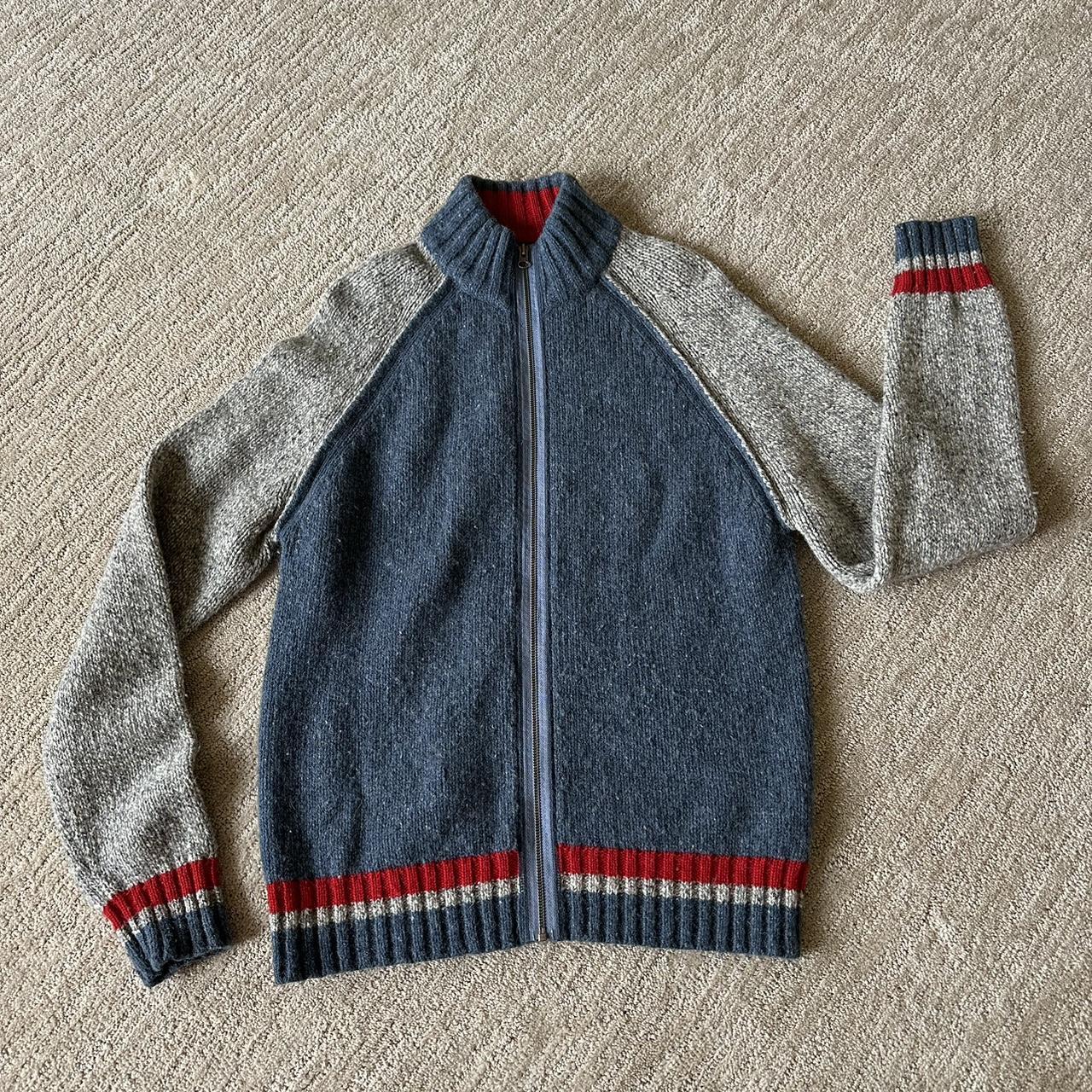 Esprit wool sweater, almost new, size 180/95A Length... - Depop