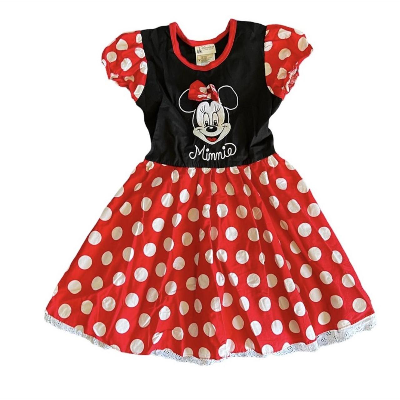 Minnie Mouse Dress • Official Disneyland... - Depop