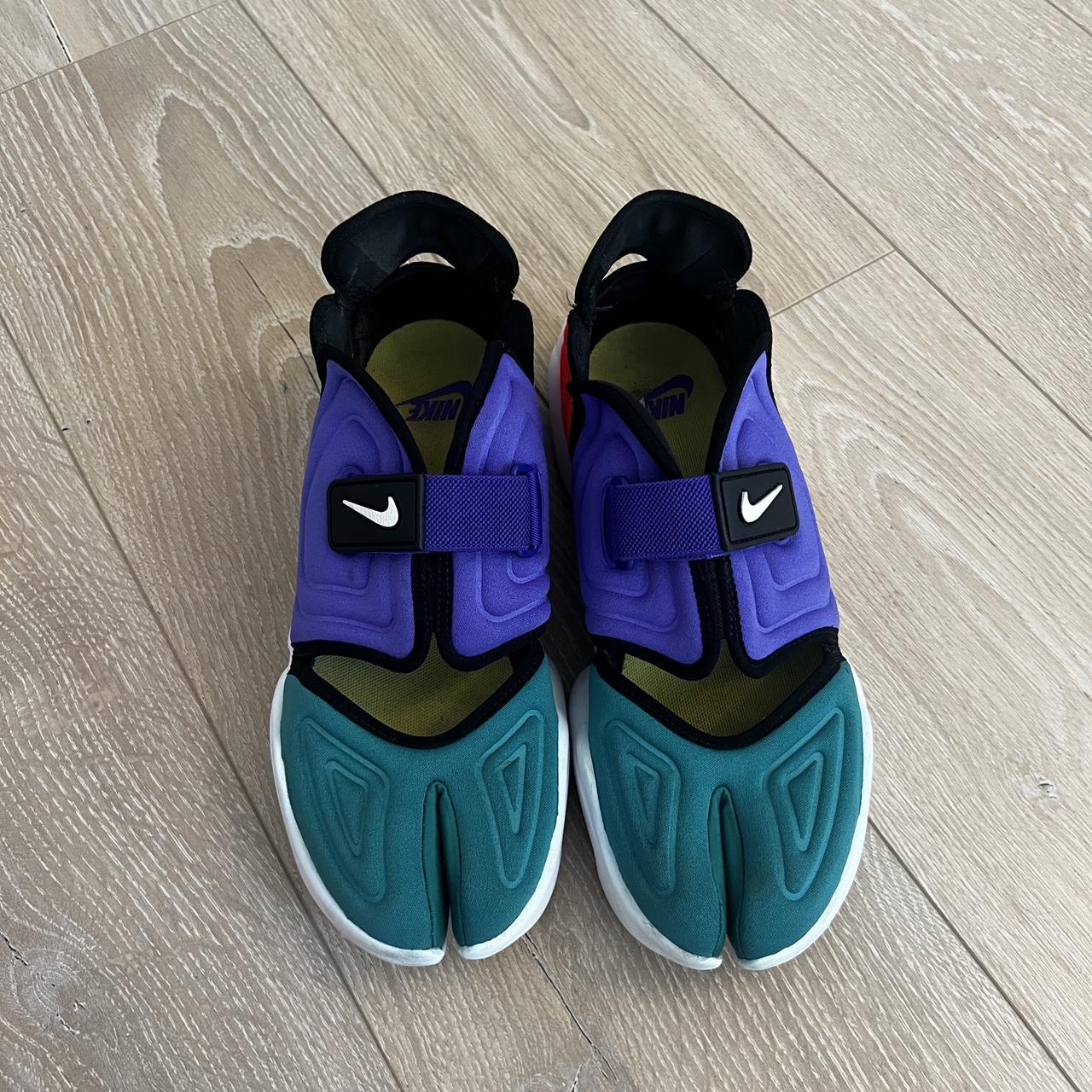 Nike Aqua Rift Multi. Used, great condition. Sold... - Depop