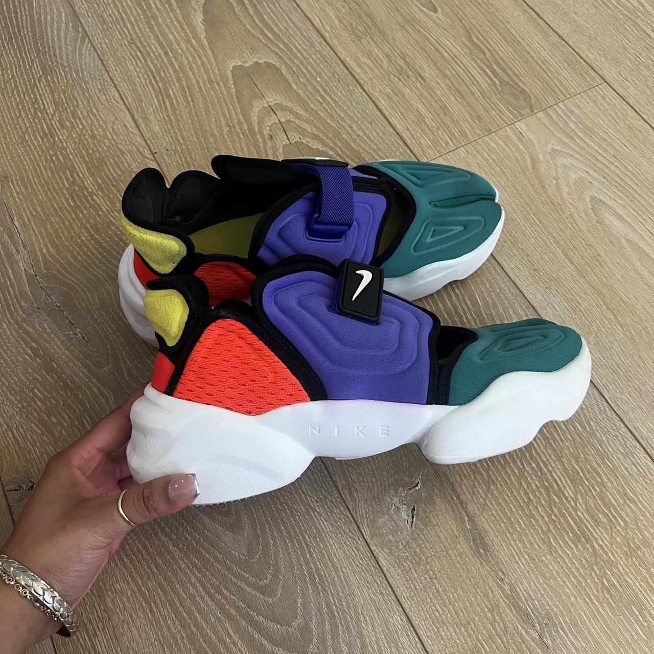 Nike Aqua Rift Multi. Used, great condition. Sold... - Depop