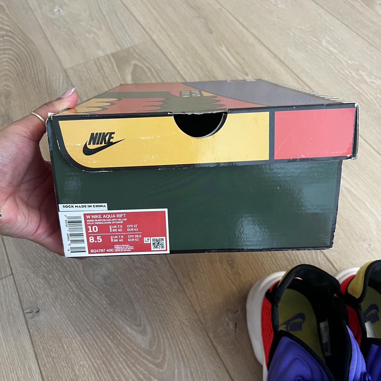 Nike Aqua Rift Multi. Used, great condition. Sold... - Depop