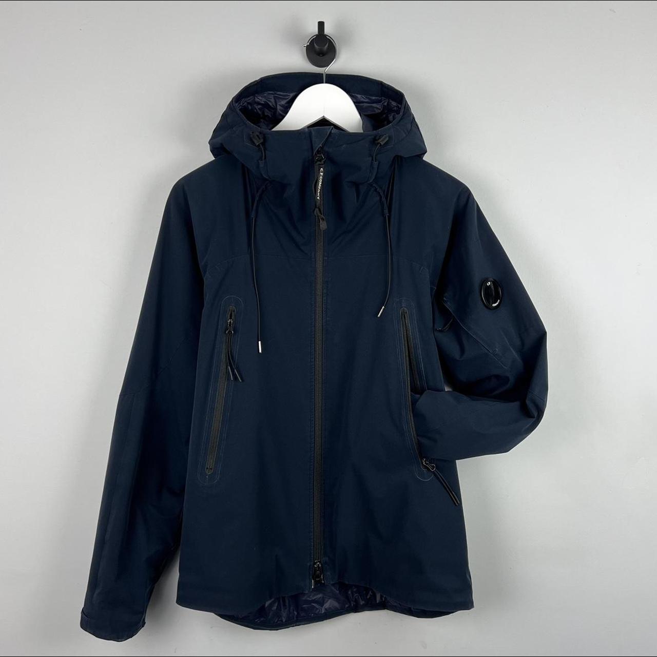 Authentic CP Company Pro Tek Jacket In Navy Blue... - Depop