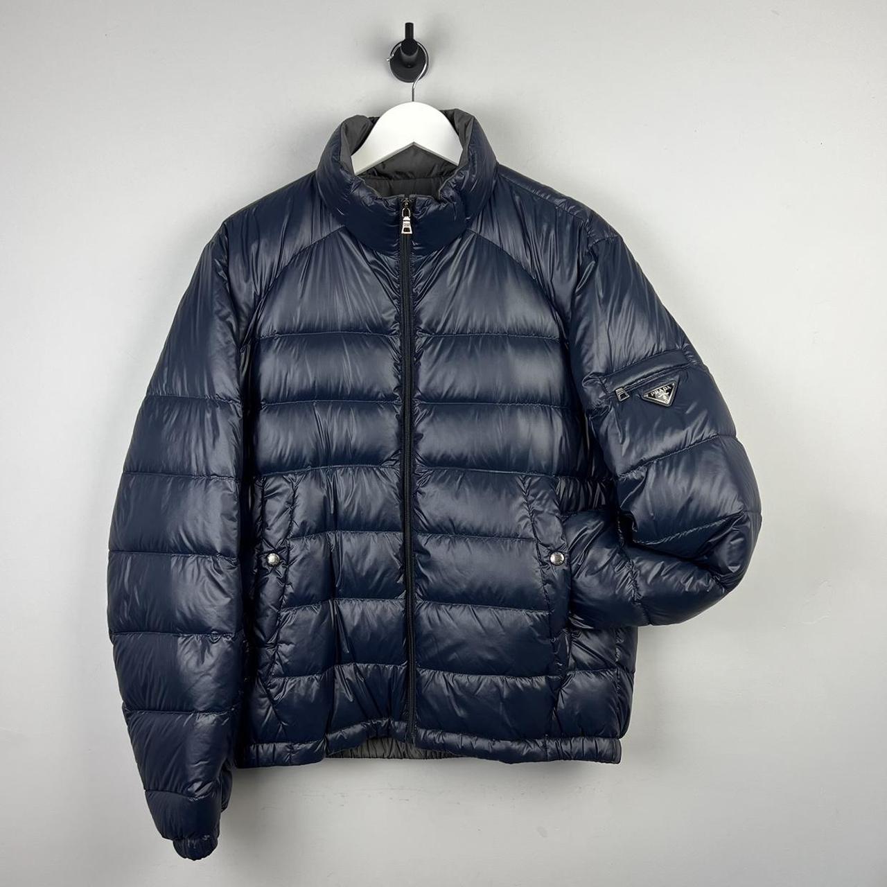 Authentic Prada Milano Reversible Puffer Jacket... - Depop