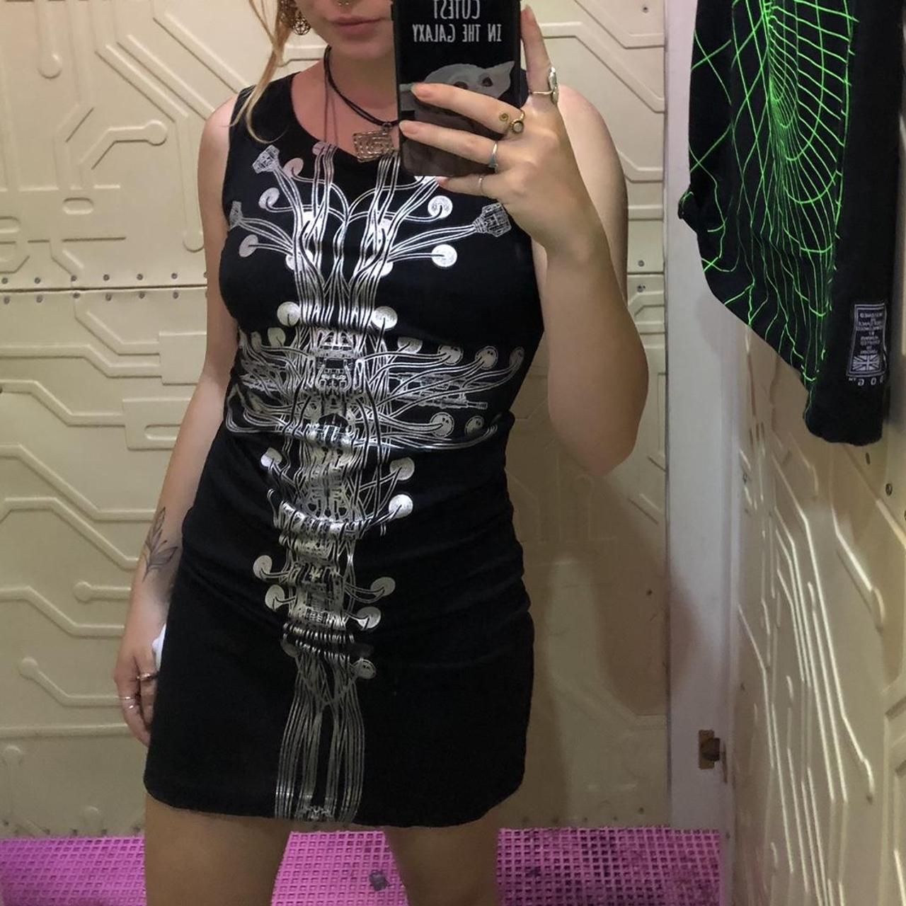 Reserved @theheianprincess CYBERDOG DRESS Beautiful... - Depop