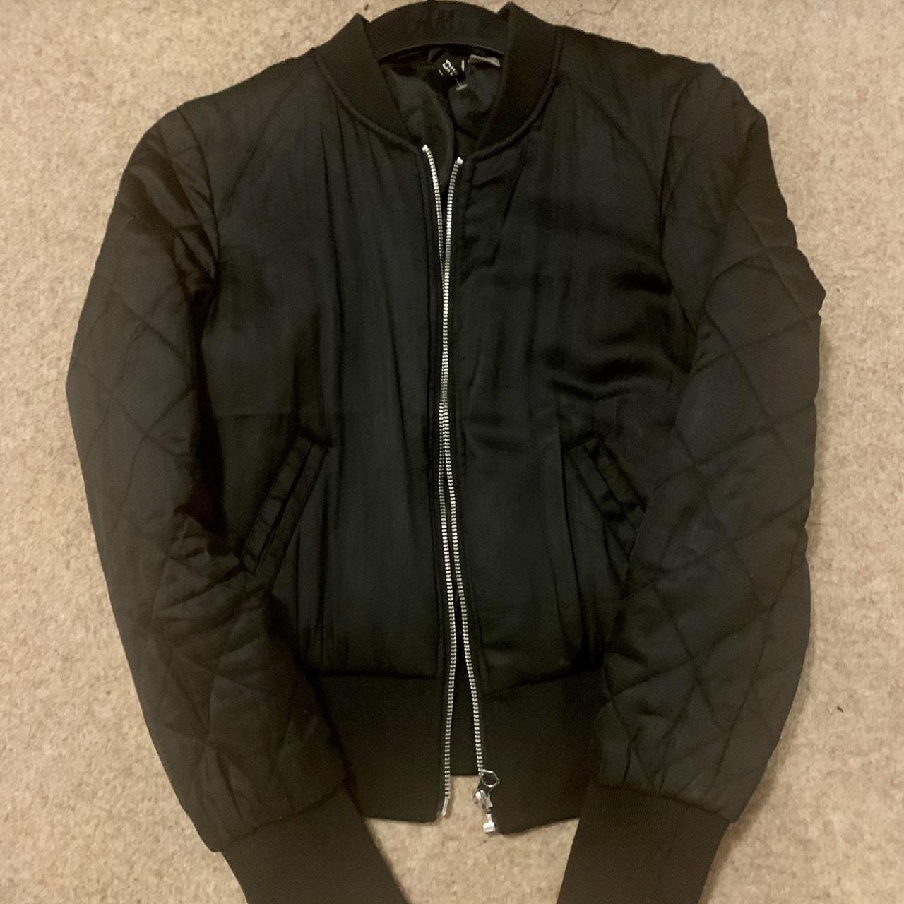 H&M Women's Black Jacket | Depop