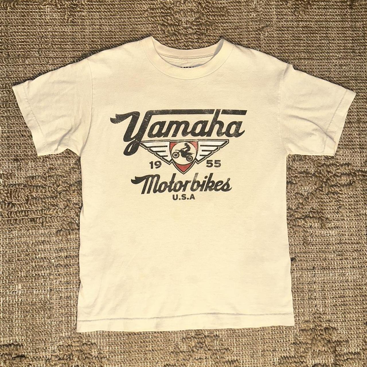 Yamaha Tee 🏍️ My gf looks good in it 👀 Denim on... - Depop